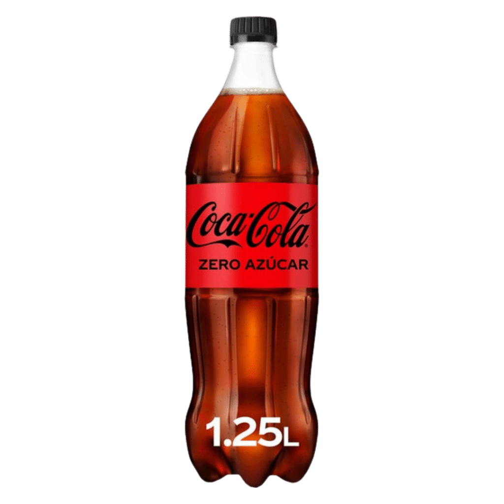 COCA COLA ZERO AZUCAR 1,25 L - ASADERO RONDA SUR