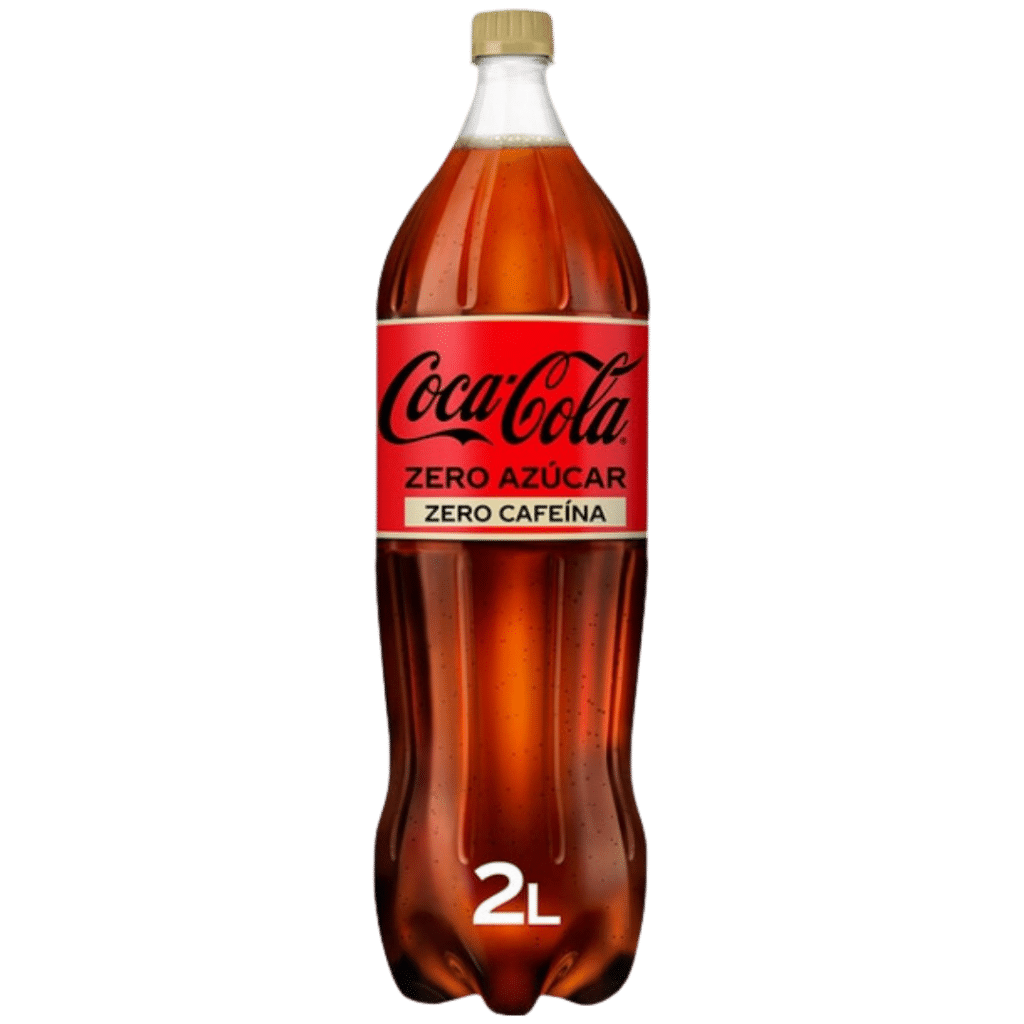 COCA COLA ZERO AZUCAR ZERO CAFEINA 2 LITROS - ASADERO RONDA SUR